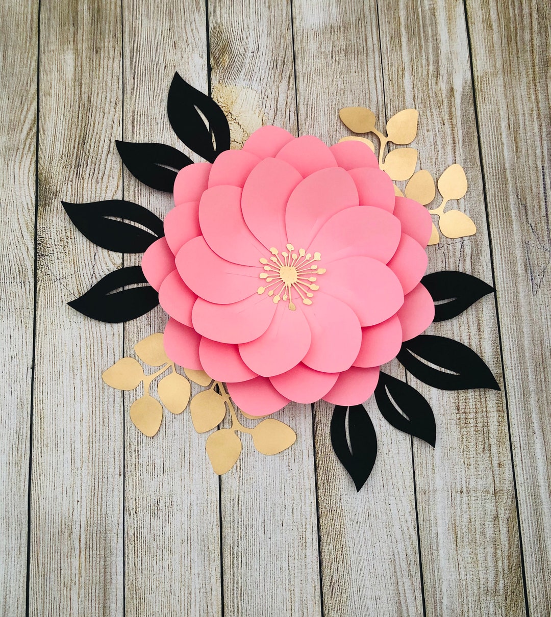 Paper Flowers Template for Large Paper Flowers and Giant Flowers Wall ...