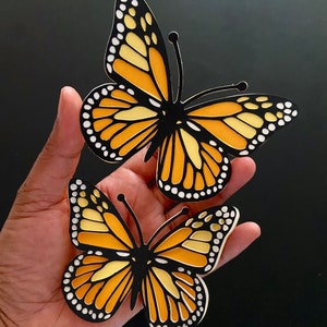 Monarch Butterfly SVG: Cricut & Silhouette Cut File (digital Download ...