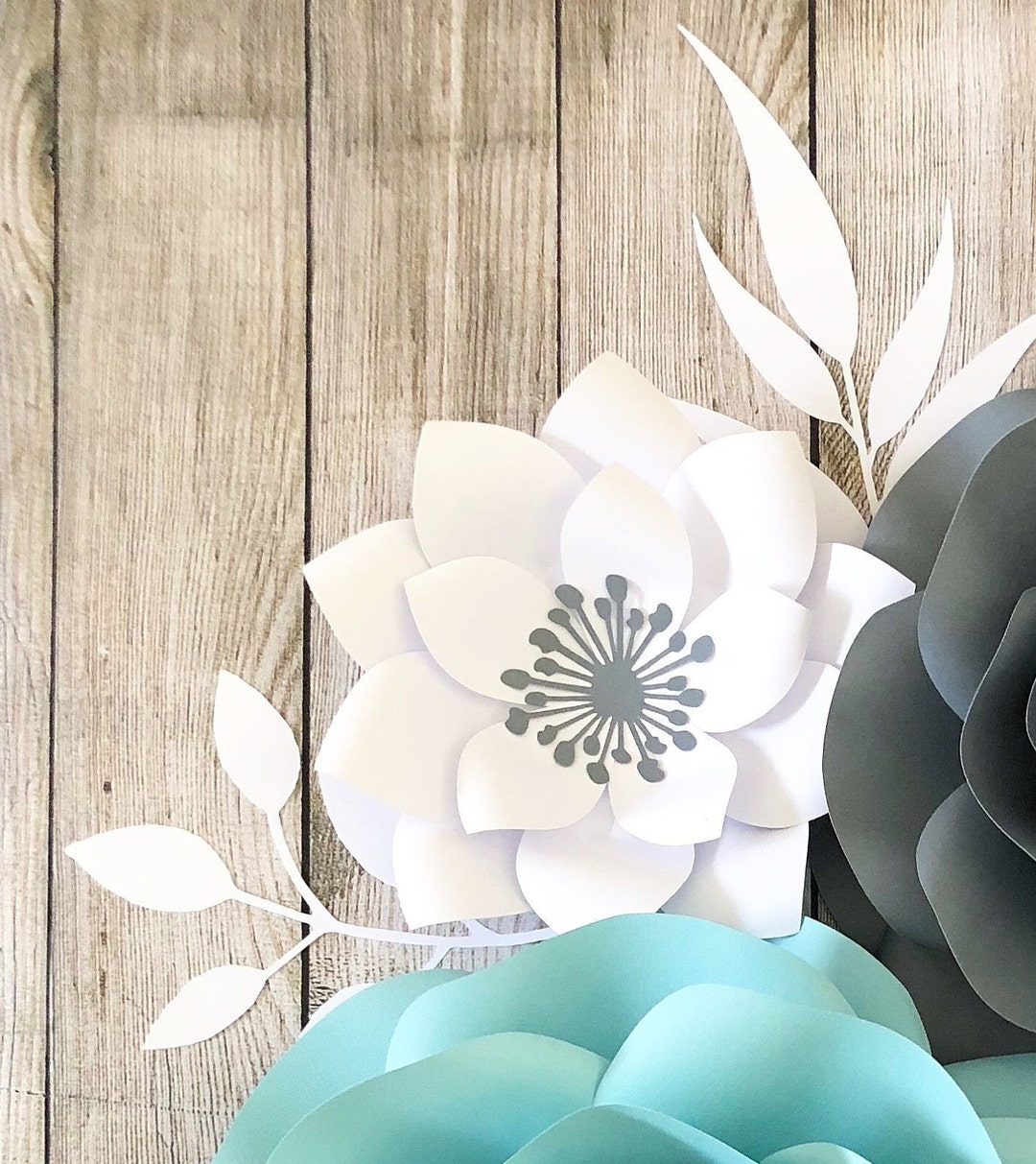 Paper Flowers Template for Large Paper Flowers and Giant Flowers Wall ...