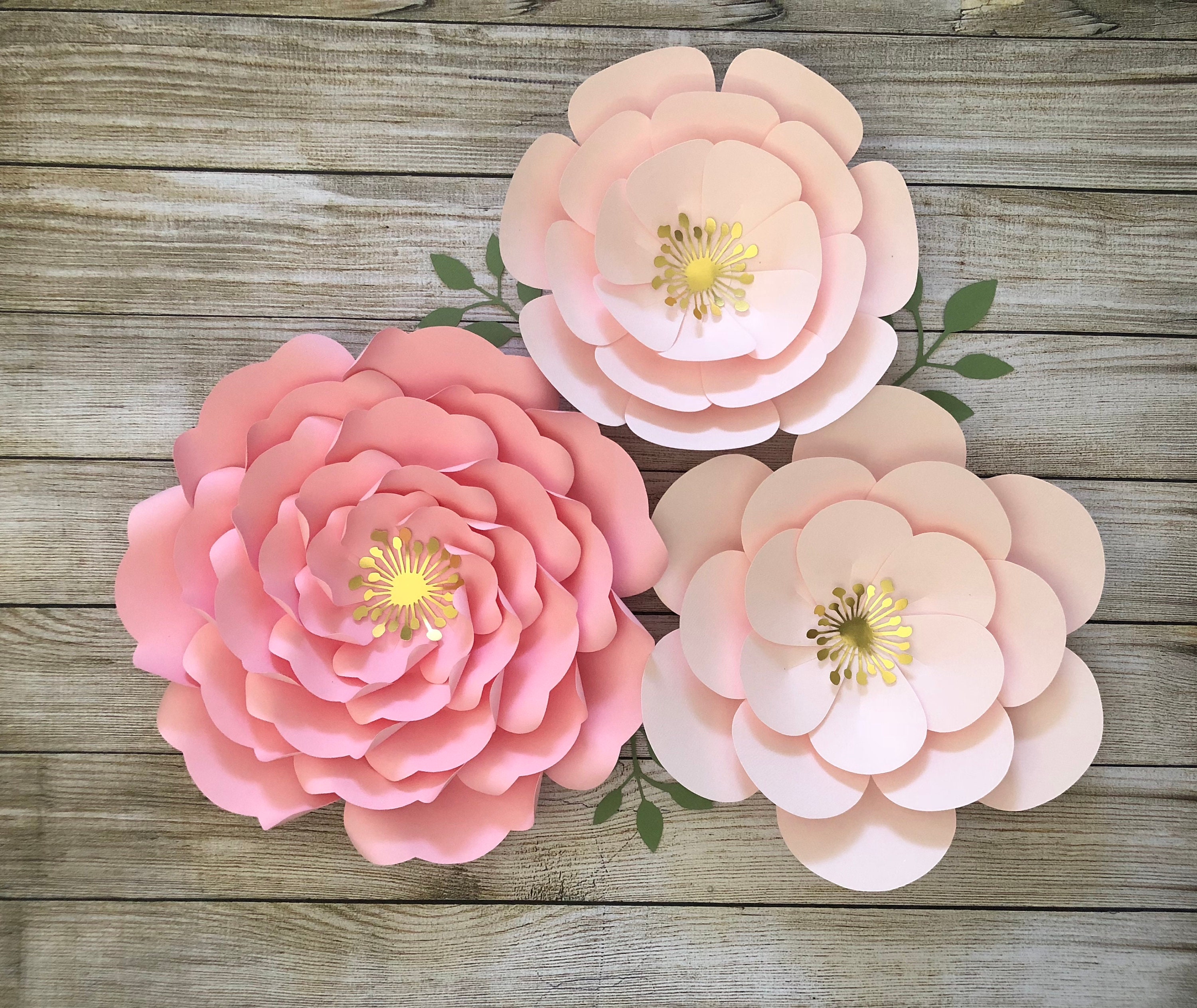 PDF Paper Flower Template DIY Paper Flower For Event Decor | Etsy