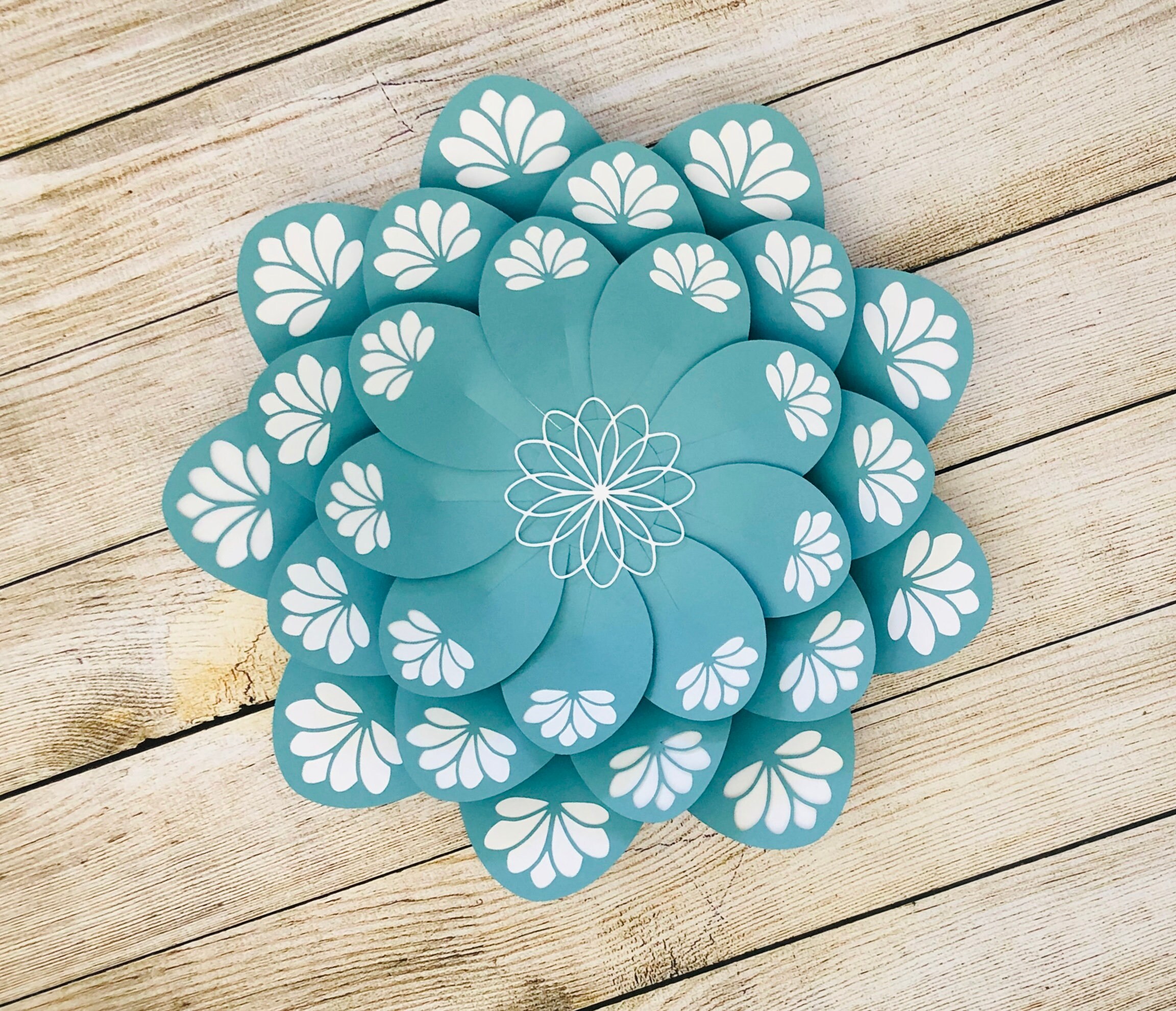 Paper Flowers Template for Large Paper Flowers and Giant - Etsy