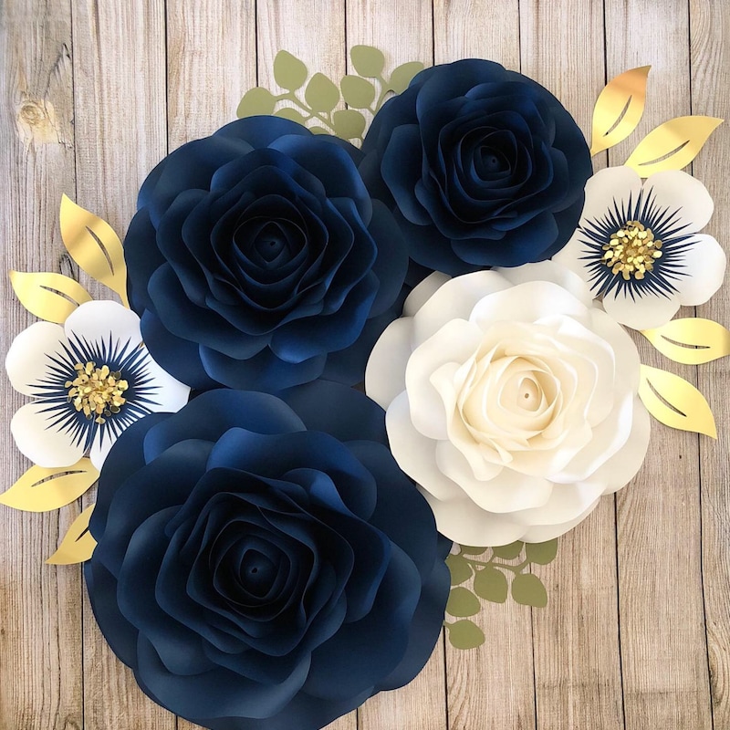 Large Paper Flowers - Etsy