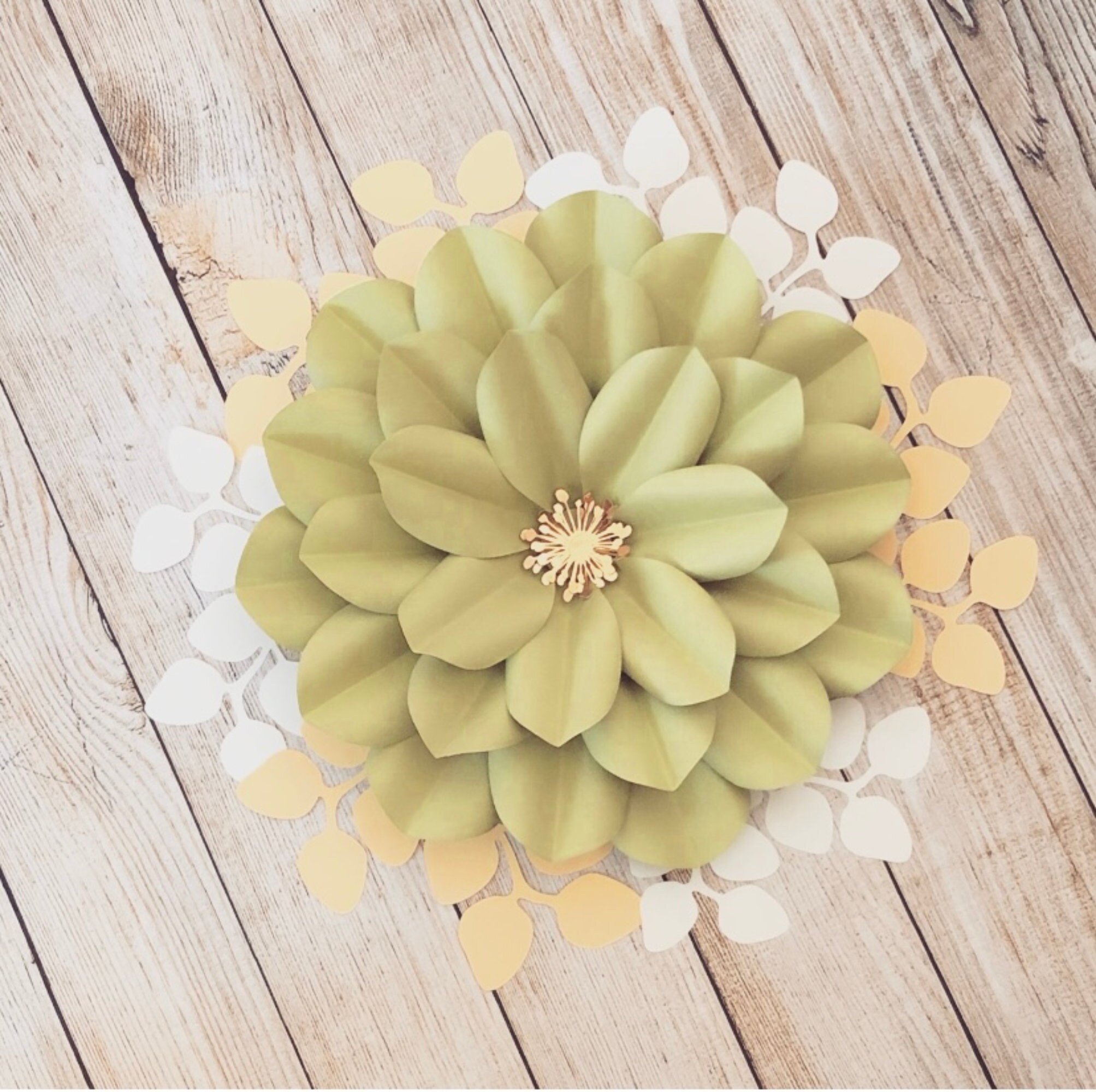 PDF Paper Flower Template DIY Paper Flower for Event Décor | Etsy