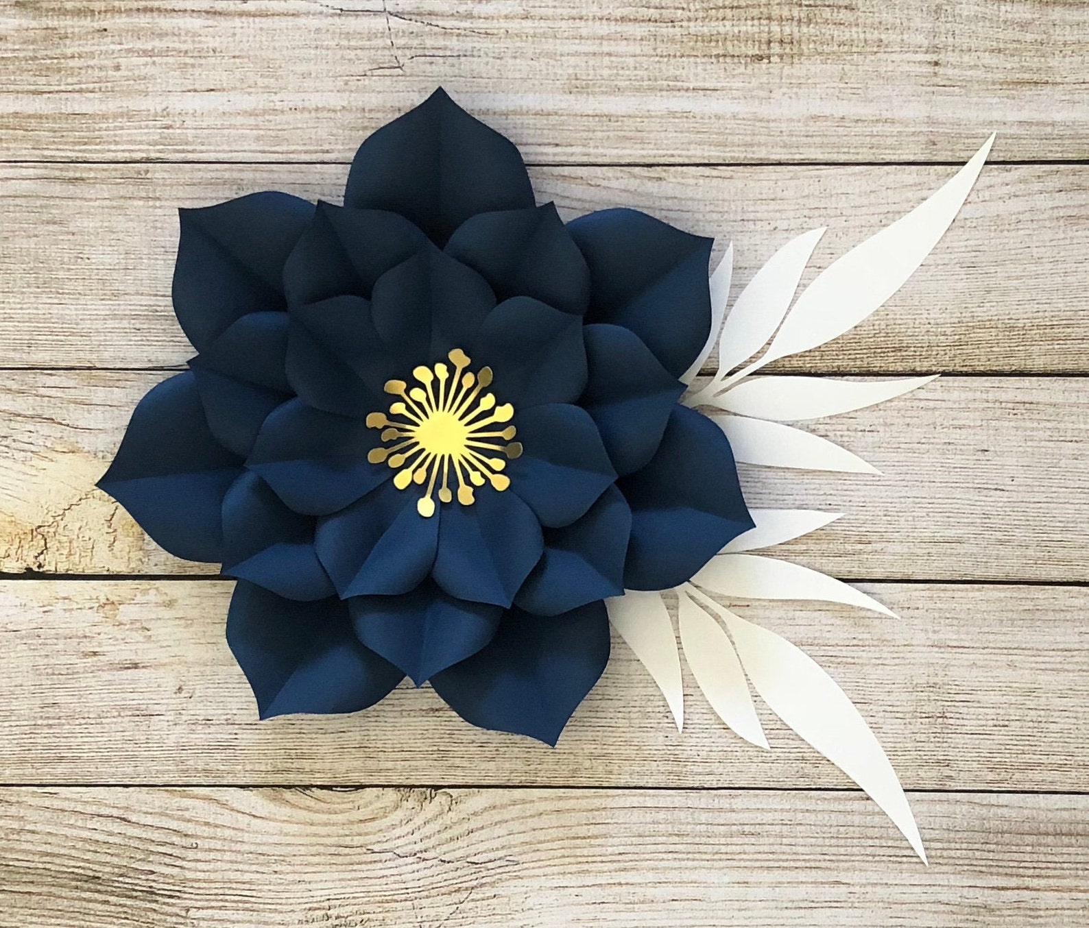 Paper Flower Template DIY Paper Flower for Events and - Etsy