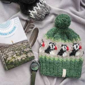 Puffin Hat Obsession Knitting Pattern. Pattern for Beautiful Hat With ...