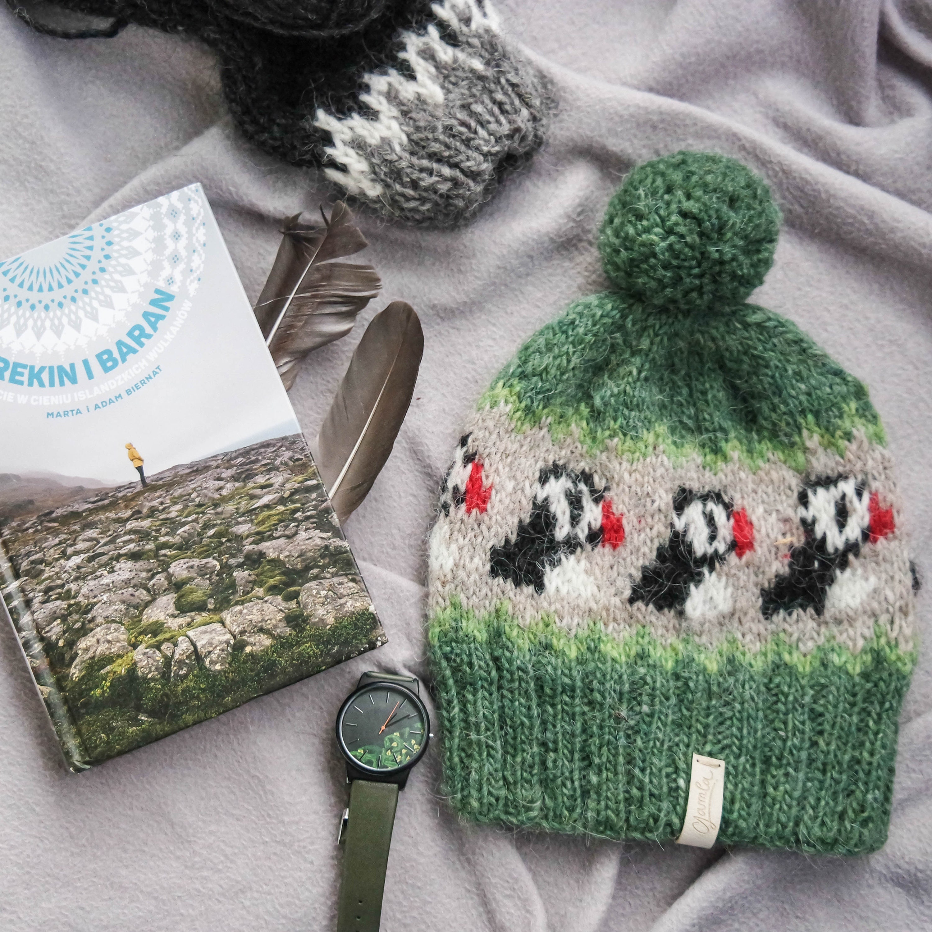 Puffin Hat Obsession Knitting Pattern. Pattern for Beautiful Hat With ...