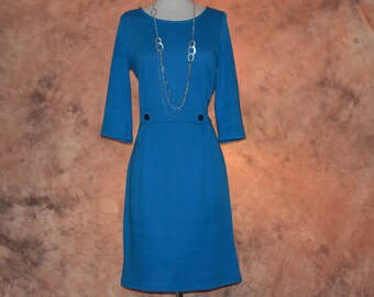 Turquoise Work Dress - Etsy