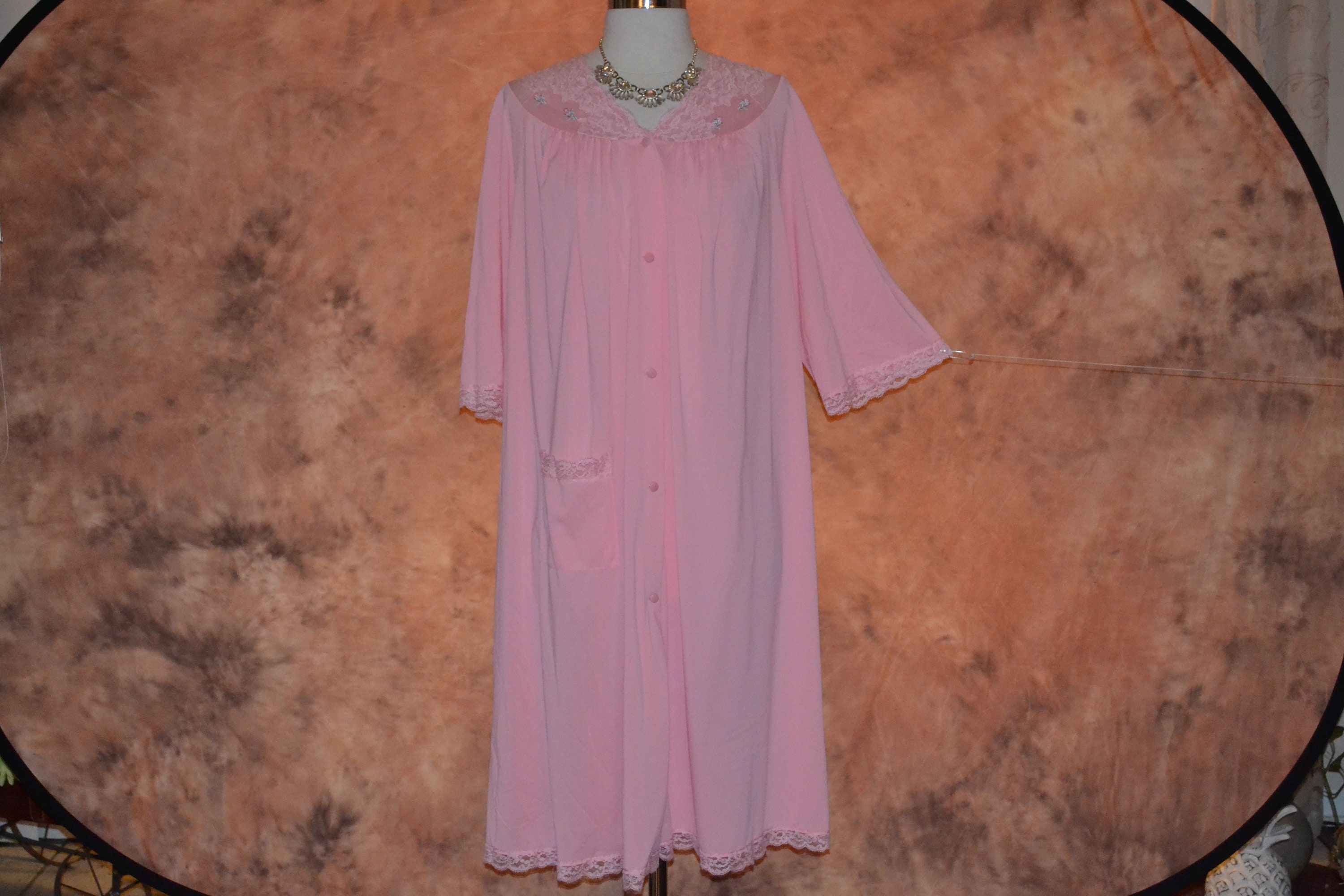 Old Fashioned Lingerie Women's Vintage Nightgown Housecoat | Etsy