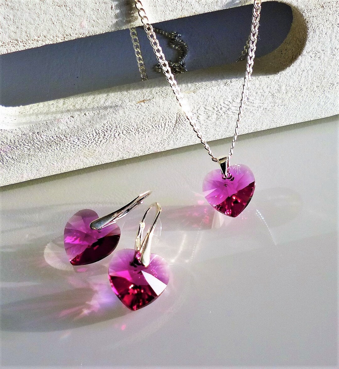 From 23,90 Euro: Earrings // Heart // Hearts // Necklace // Jewellery ...