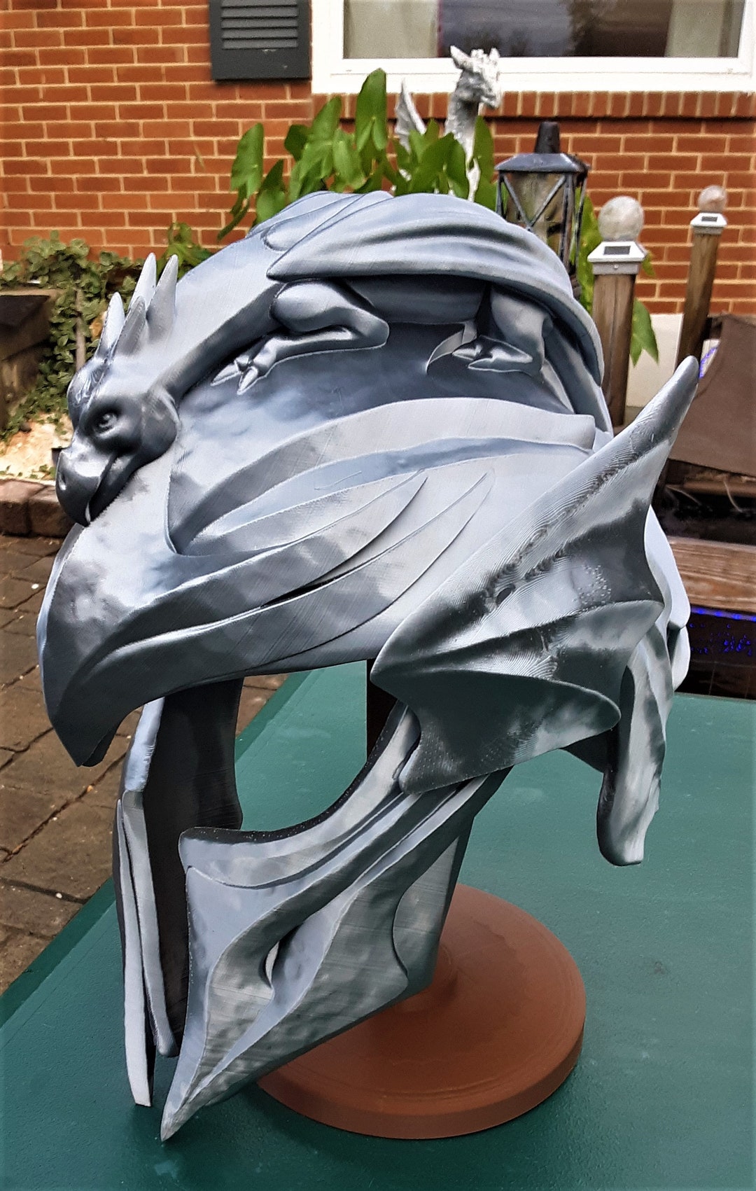 Dragon Helmet 3D Printed - Etsy