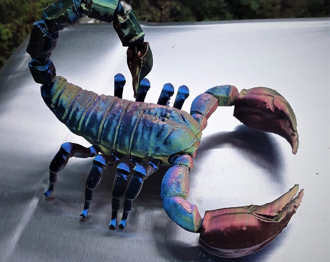 Beautiful Detailed Articulated Toy Scorpion - Realistic and Flexible - Etsy