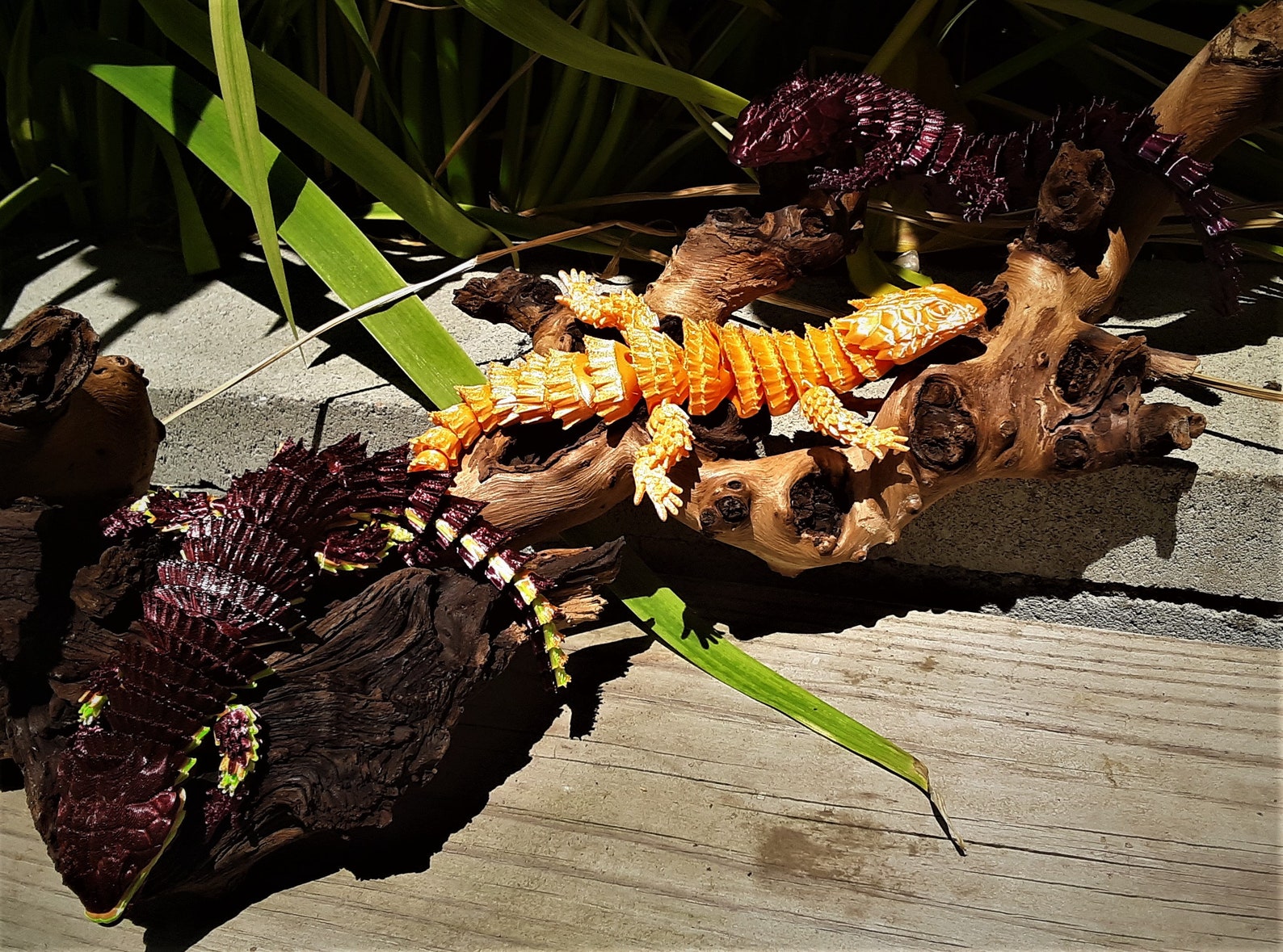 3D Articulated Armadillo Lizard / Made to Order - Etsy