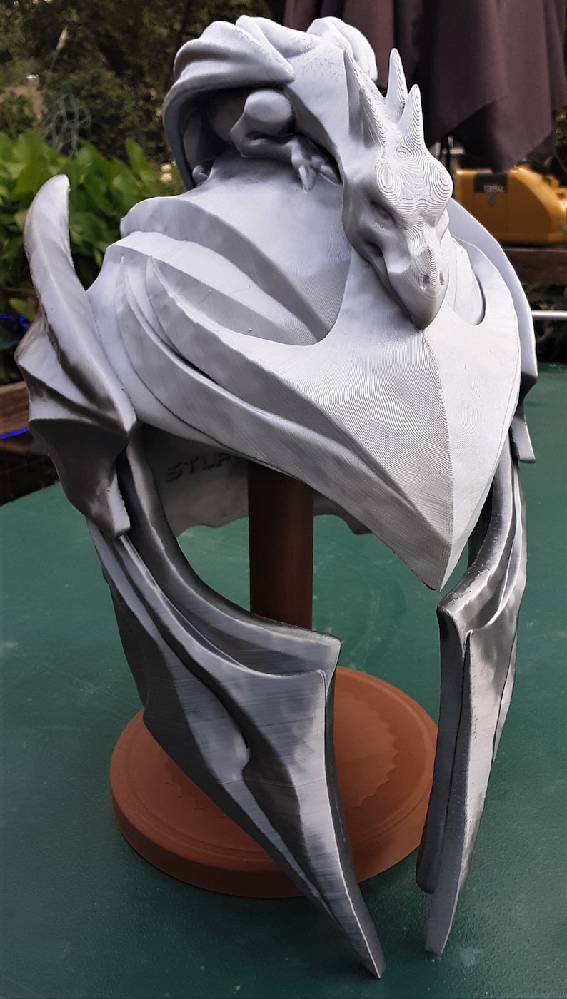 Dragon Helmet 3D Printed - Etsy