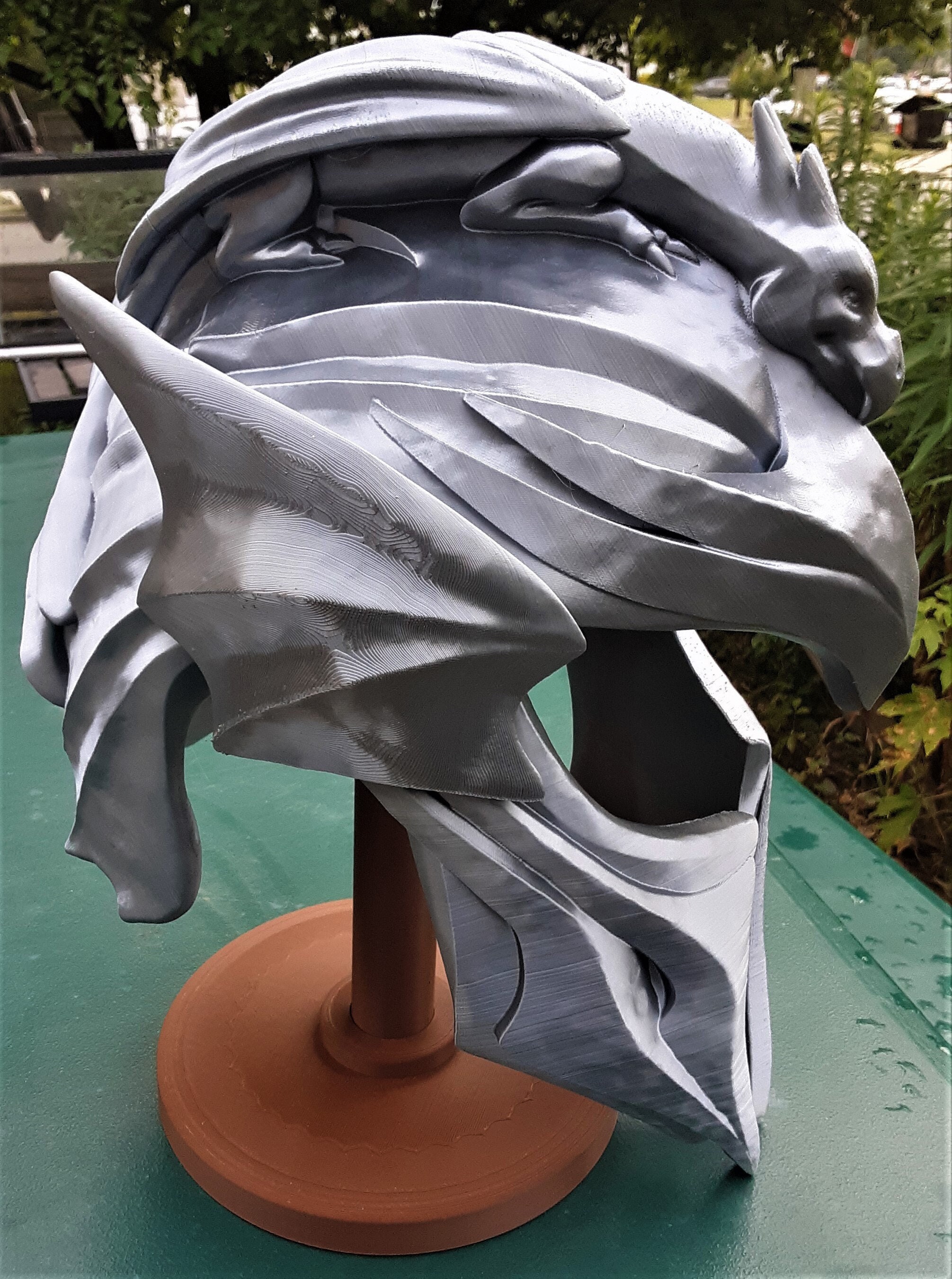 Dragon Helmet 3D Printed - Etsy
