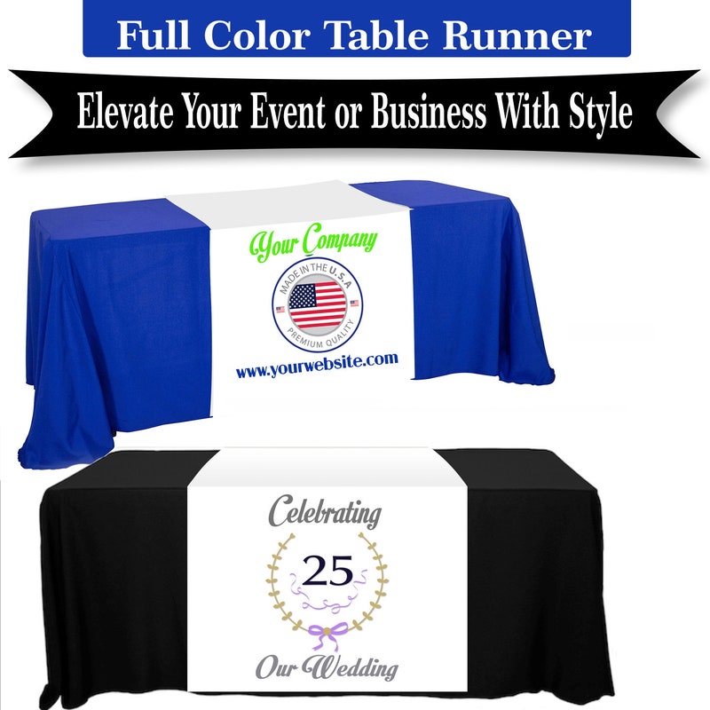 Custom Table Runner - Etsy