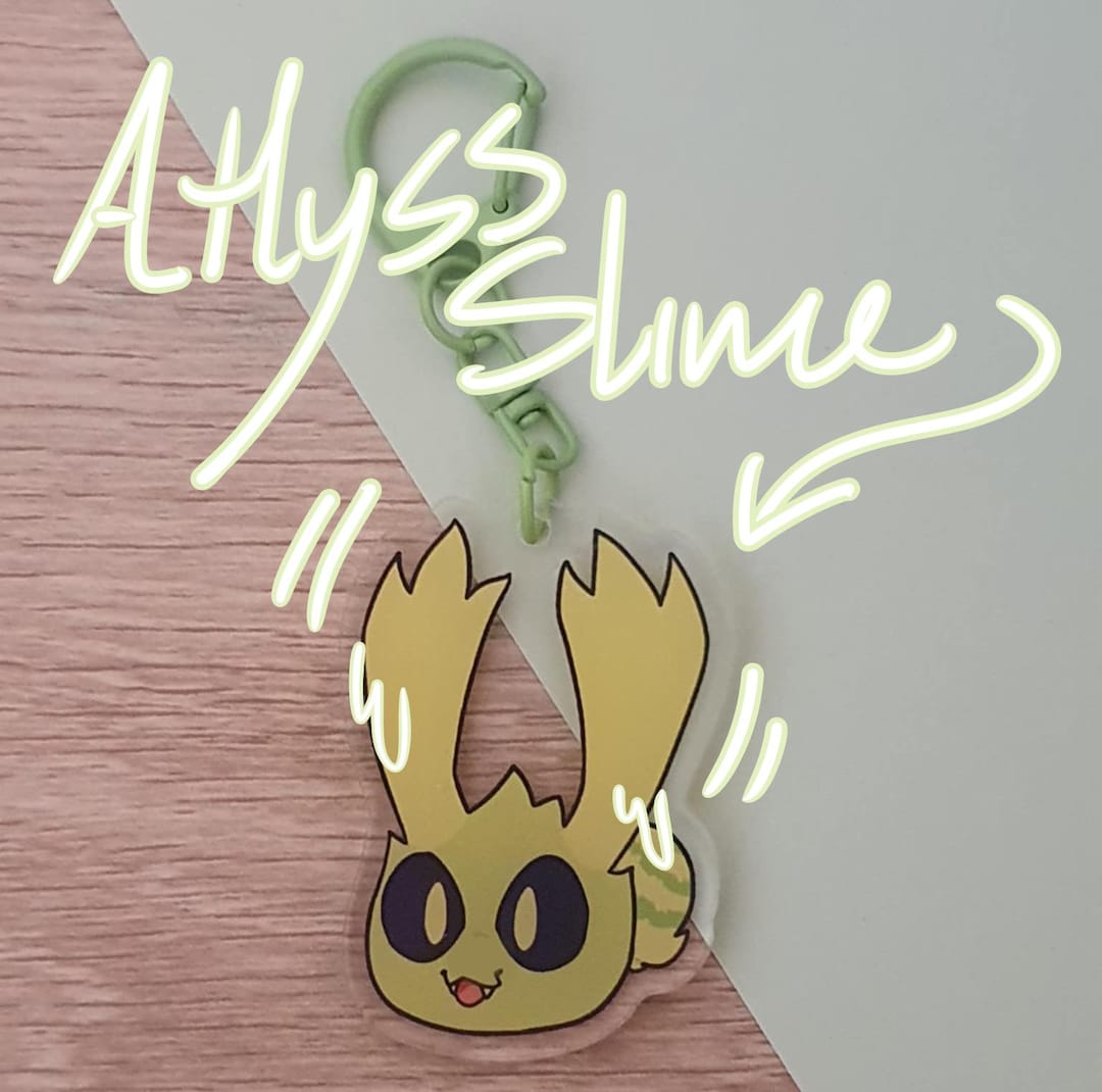 Atlyss Slime | Acrylic Keychain | 2 INCH - Etsy