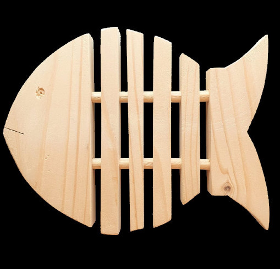 Handmade wooden trivet fish or apple shape trivet hot stand | Etsy