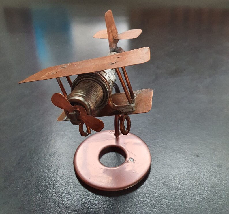 Decorative Spark Plug Works Aircraft Airplane Plane on a - Etsy