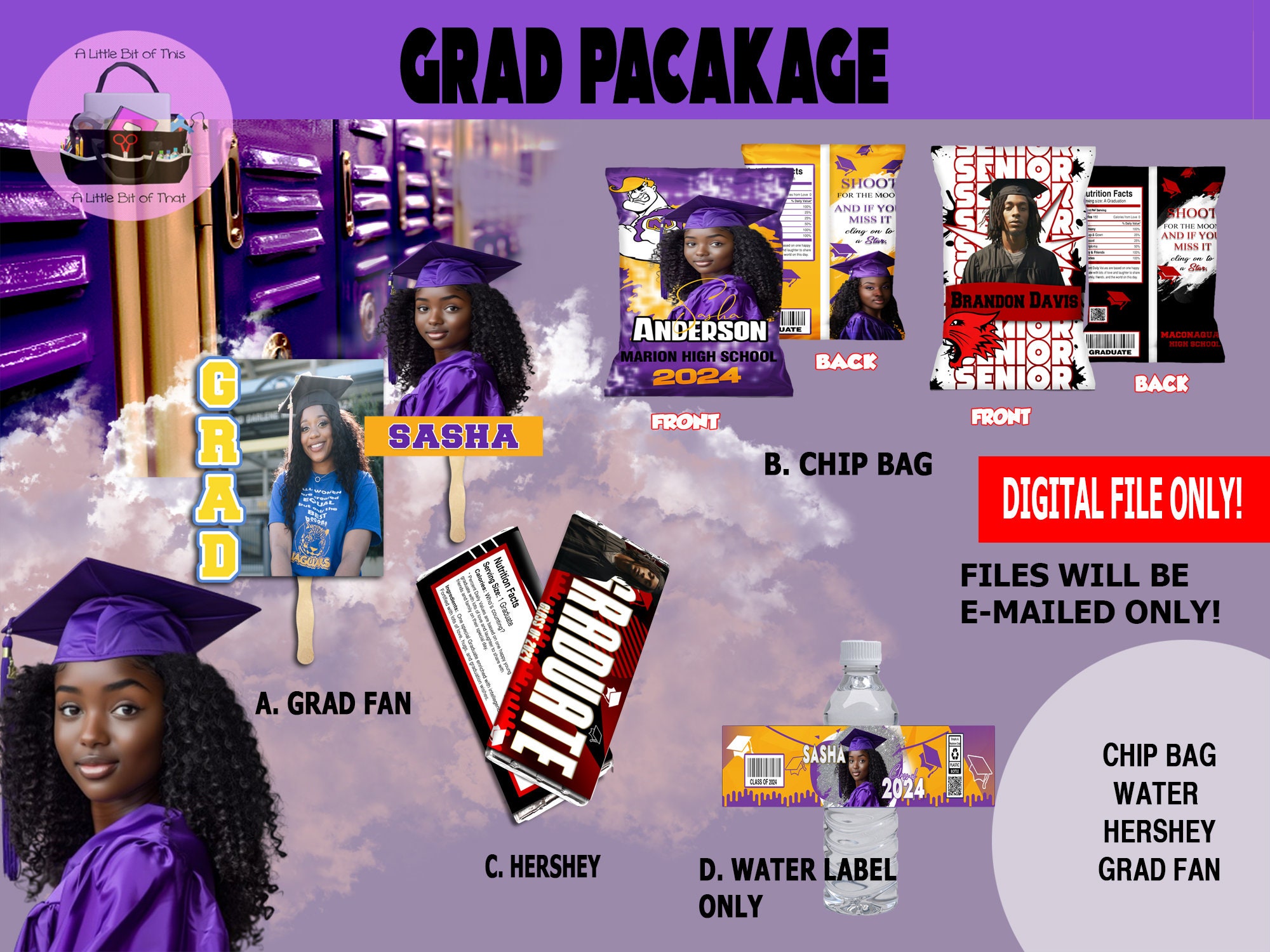 Graduation Party Favor Package | Class of 2024 Party Favors | DIY ...