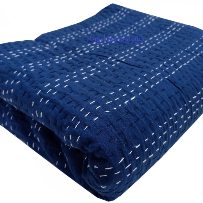 Indigo Bedding - Etsy