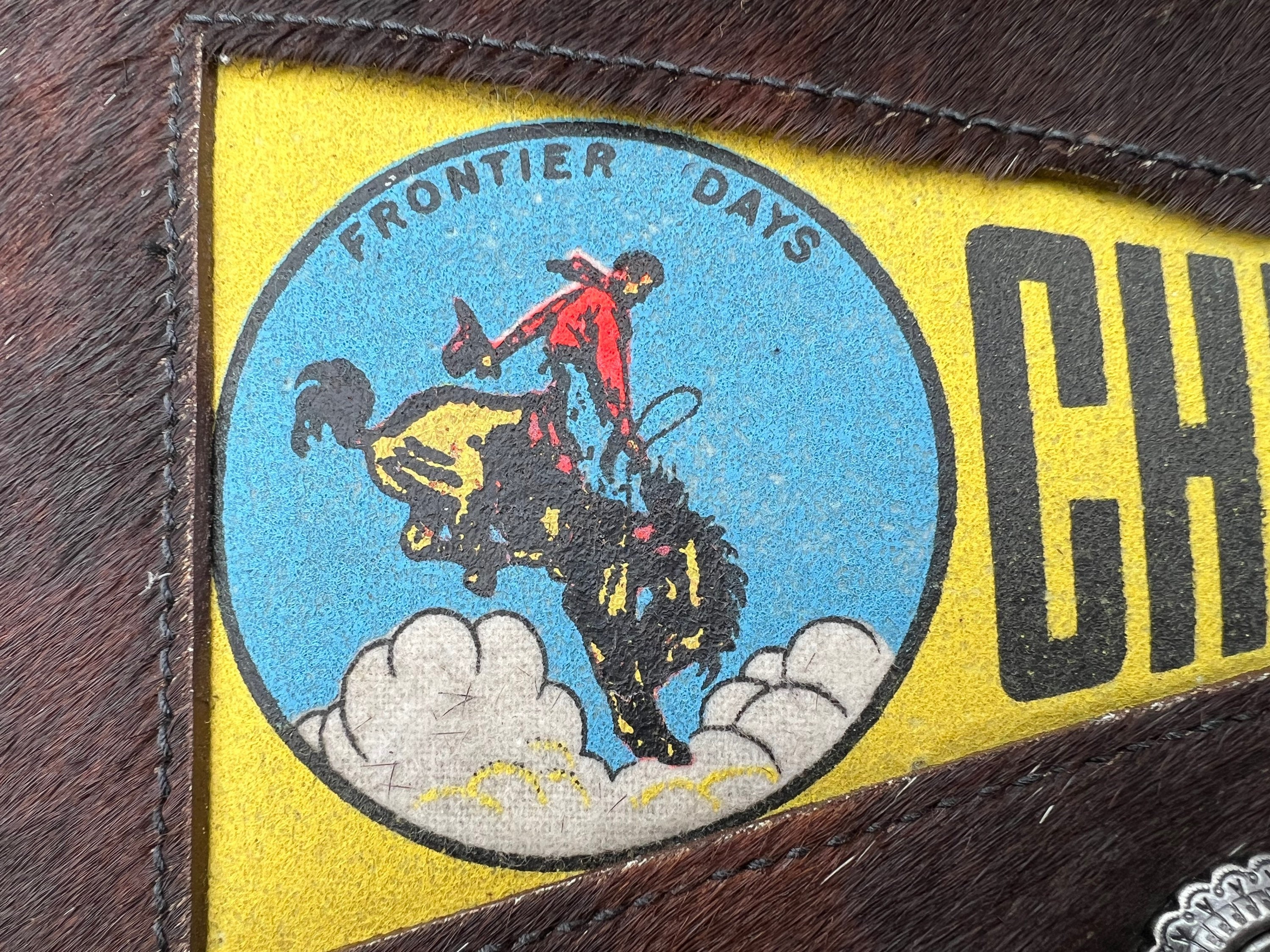 Plush Pony Leather Vintage Cheyenne Frontier Day Wyoming - Etsy
