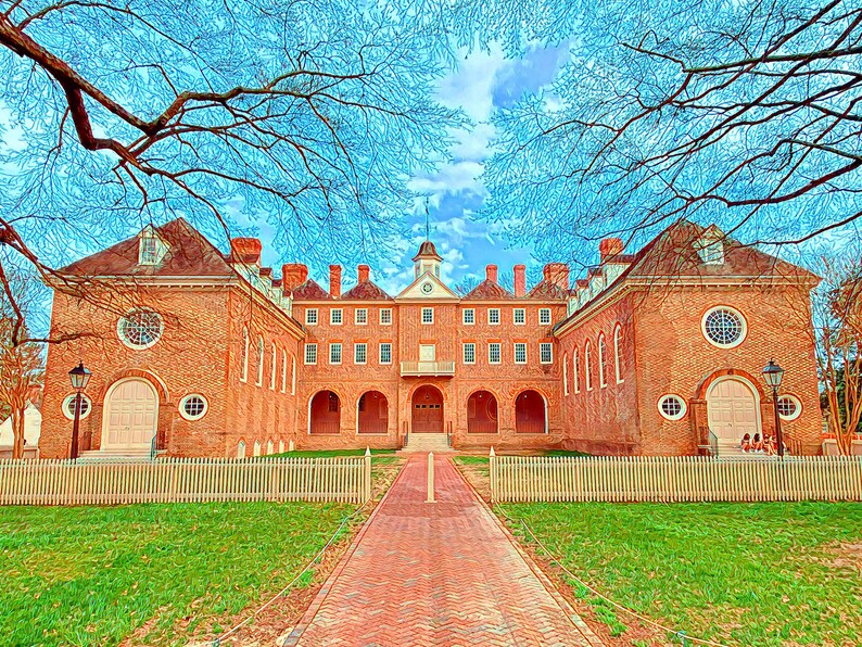 William & Mary Wren Building - Etsy