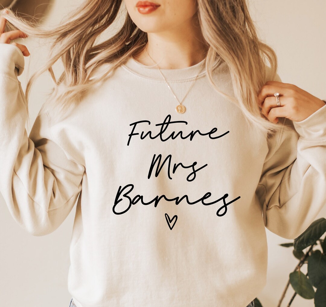 Personalised Future Mrs Bride to Be Sweater Newly Wed - Etsy