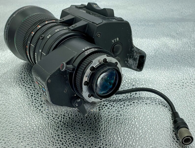 Fujinon ENG Video Television 9-126mm T1.7 Vintage Zoom Lens W/built in ...