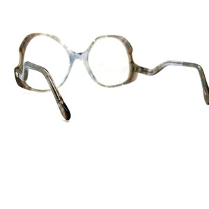 Vintage 80s Drop Arm Eyeglasses | New Old Stock | Round Oversized ...