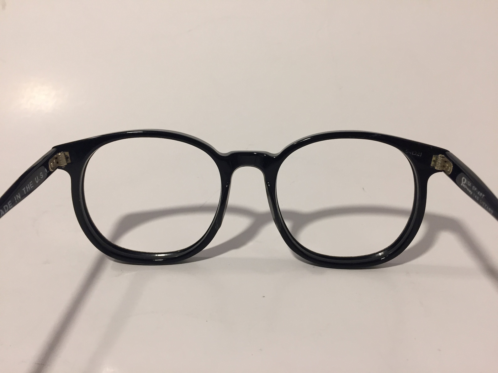 Vintage Large Round Eyeglasses | New Old Stock | BIG 80s Large Oversize ...