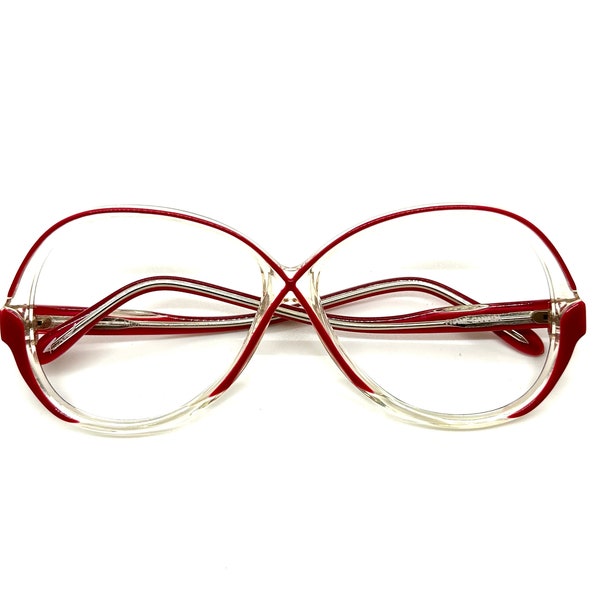 Red Eyeglasses - Etsy