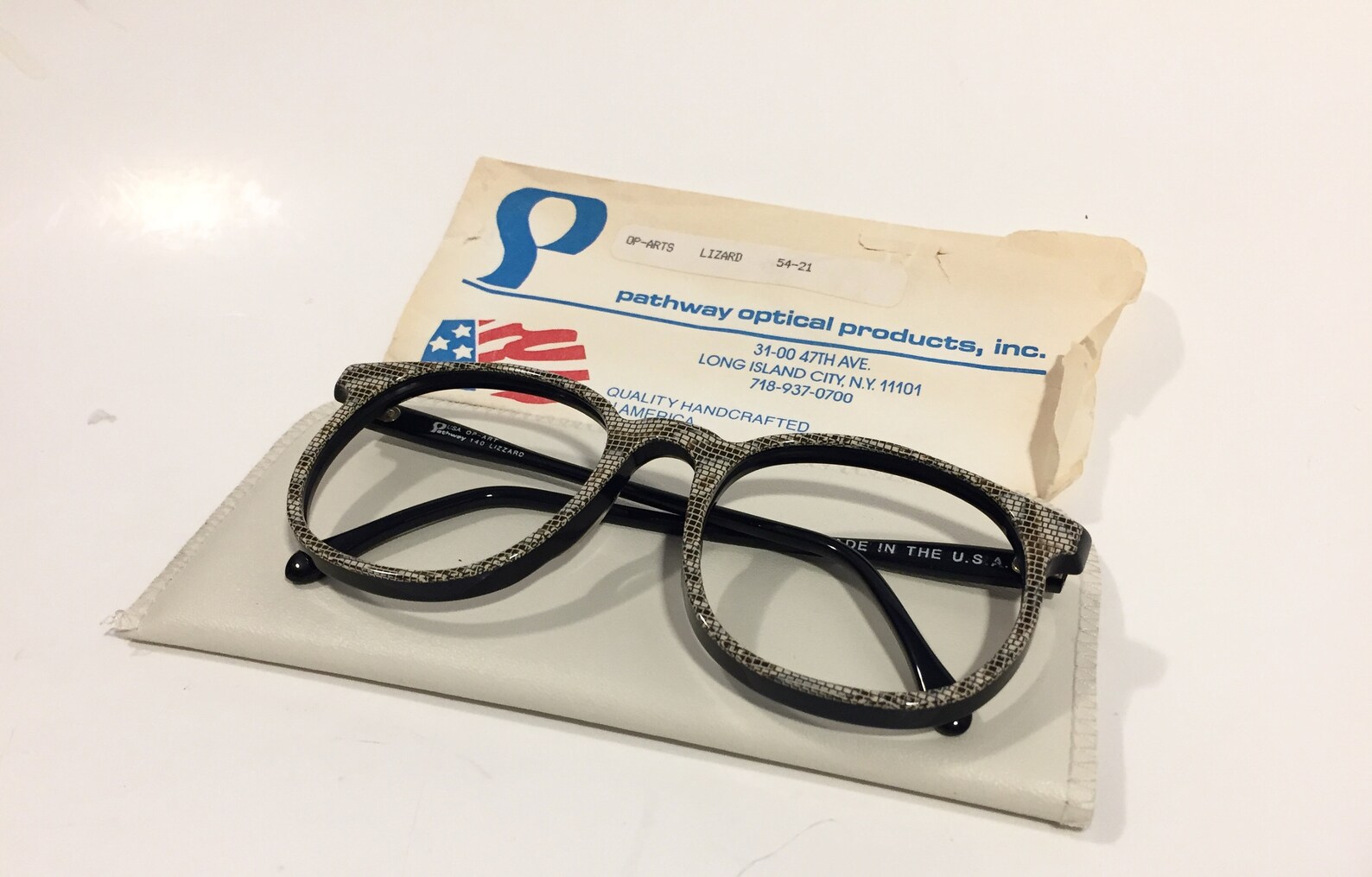 Vintage Large Round Eyeglasses | New Old Stock | BIG 80s Large Oversize ...