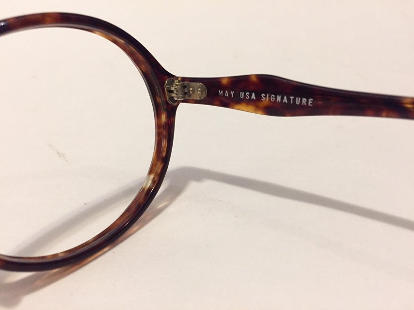 Unworn 60s Round Eyeglass Frames Vintage 70s Large Round | Etsy