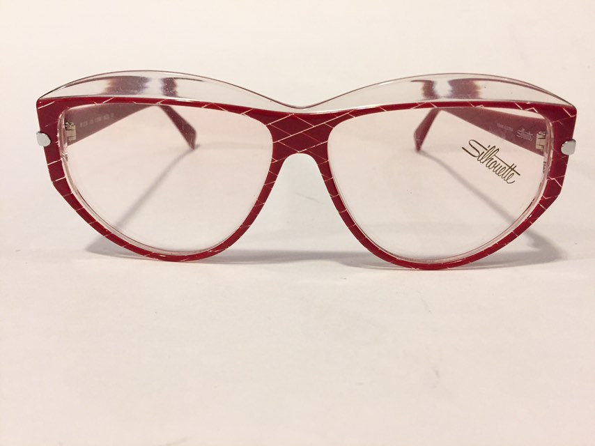 Unused 80s Large Red Eyeglass Frames Large Round Red Glasses | Etsy