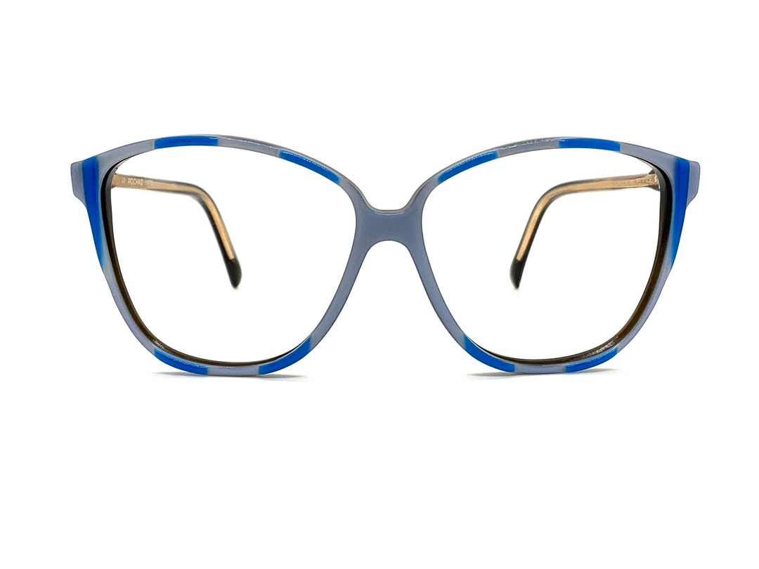 80s Eyeglass Frames | New Old Stock | Vintage Blue Sunglasses | Blue on ...