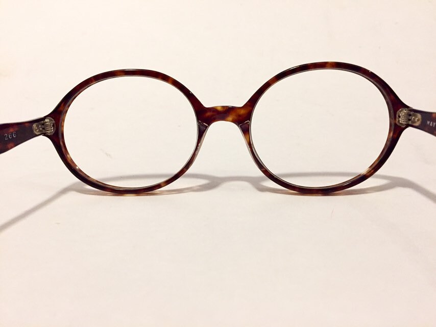 Unworn 60s Round Eyeglass Frames Vintage 70s Large Round | Etsy