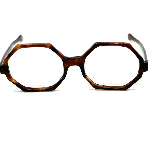 Octagon Eyeglasses - Etsy