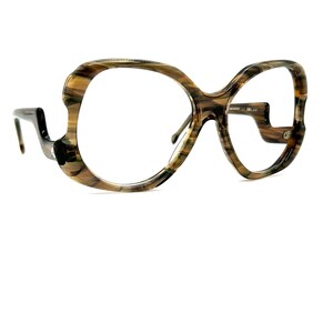80s Drop Arm Eyeglasses | New Old Stock | Oversized Drop Temple ...