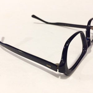 60s Vintage Eyeglasses | New Old Stock | Vintage Black Square Eyeglass ...