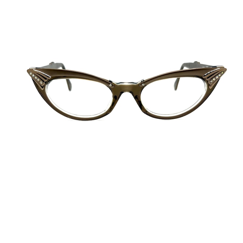 Metal Cat Eye Eyeglasses - Etsy UK
