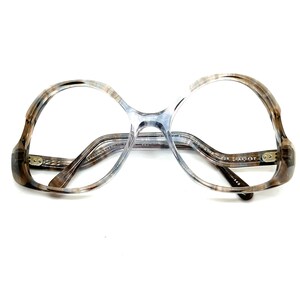 Vintage 80s Drop Arm Eyeglasses | New Old Stock | Round Oversized ...