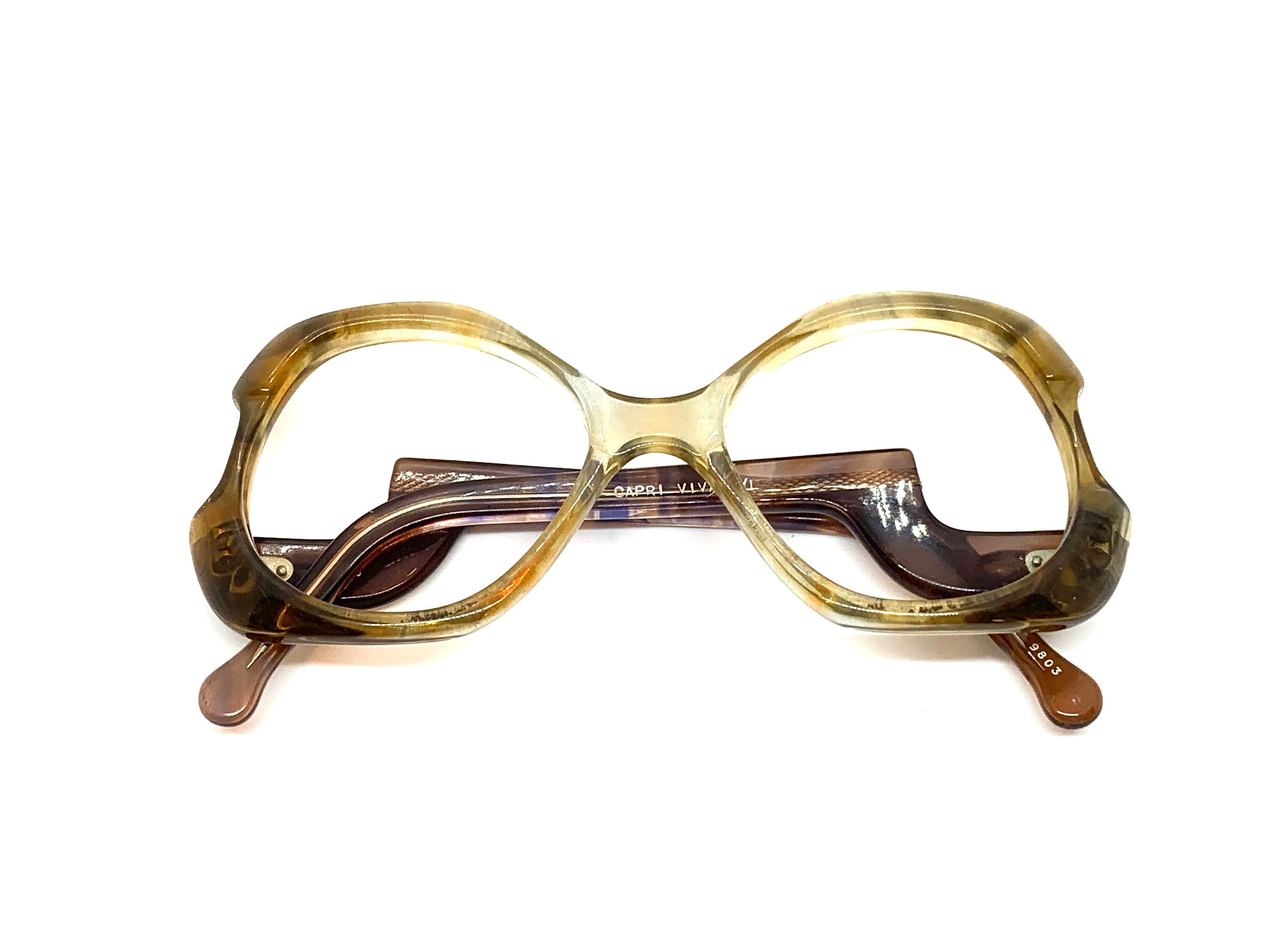 80s Drop Arm Eyeglass Frames New Old Stock 70s Oversized - Etsy