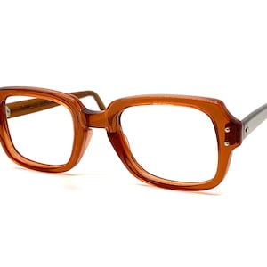 Vintage 70s USS GI Issue Eyeglasses | New Old Stock | 70s Translucent ...