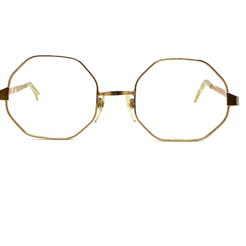 Octagon Eyeglasses - Etsy