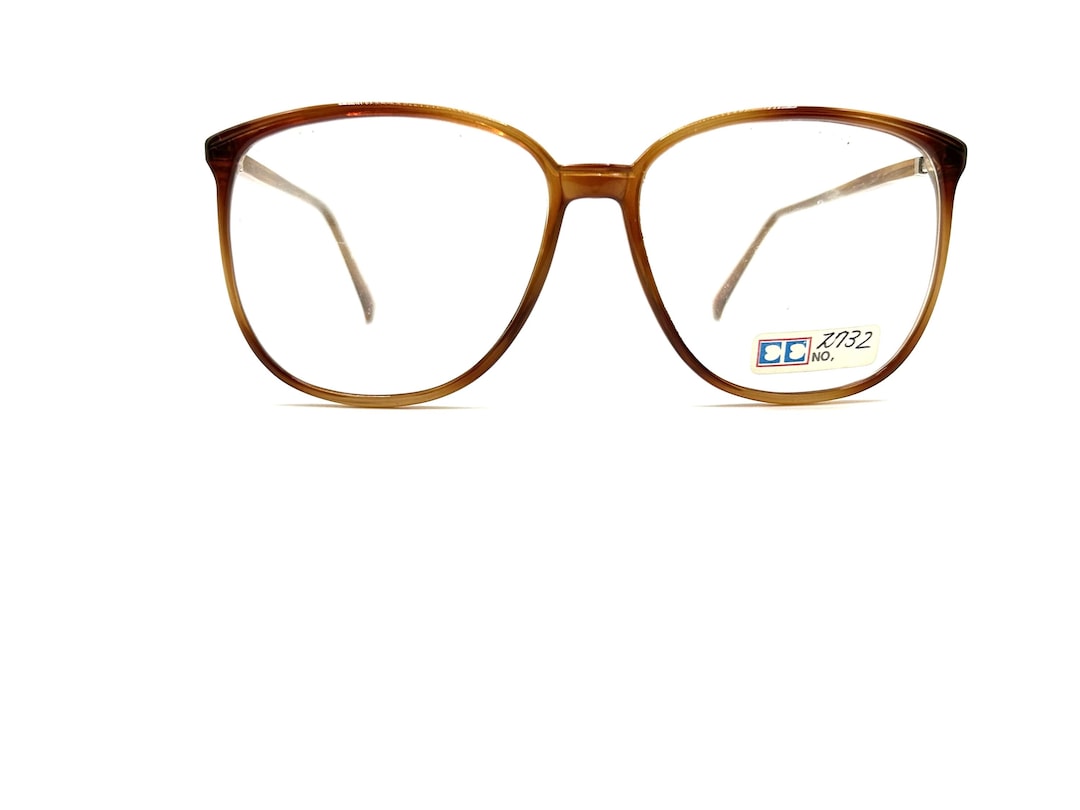 80s Round Eyeglass Frames | New Old Stock | 70s Large Square Eyeglasses ...