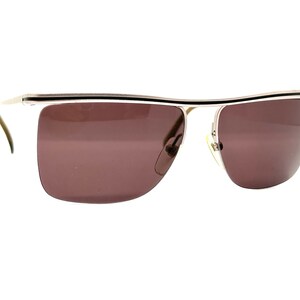 RARE 80s Nikon Sunglasses | New Old Stock | Frame Japan | Silver Metal ...