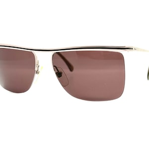 RARE 80s Nikon Sunglasses | New Old Stock | Frame Japan | Silver Metal ...