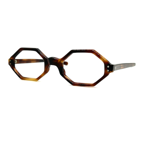 Octagon Eyeglasses - Etsy