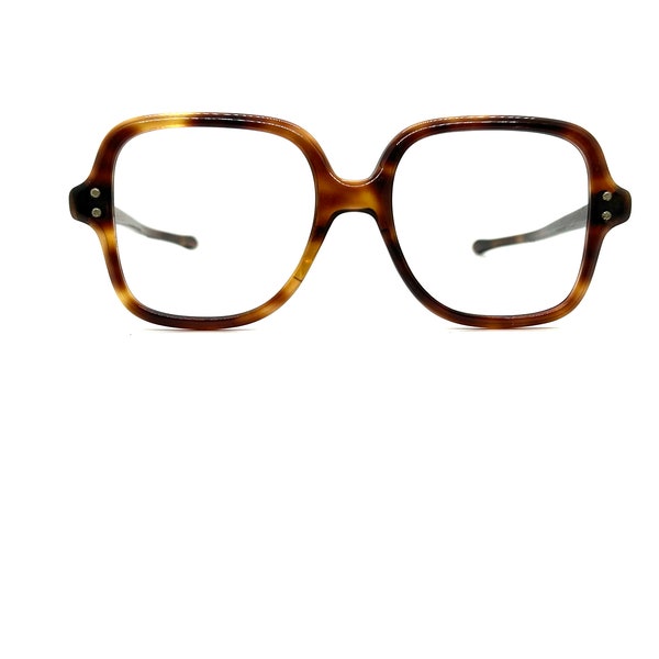 Vintage Large Rimmed Glasses - Etsy