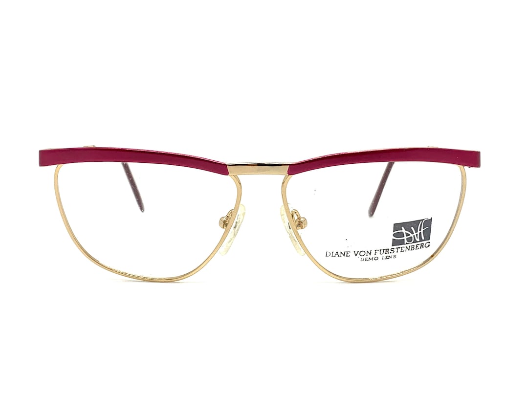 80s Oversized Eyeglasses | NOS | Vintage Diane Von Furstenberg Eyeglass ...